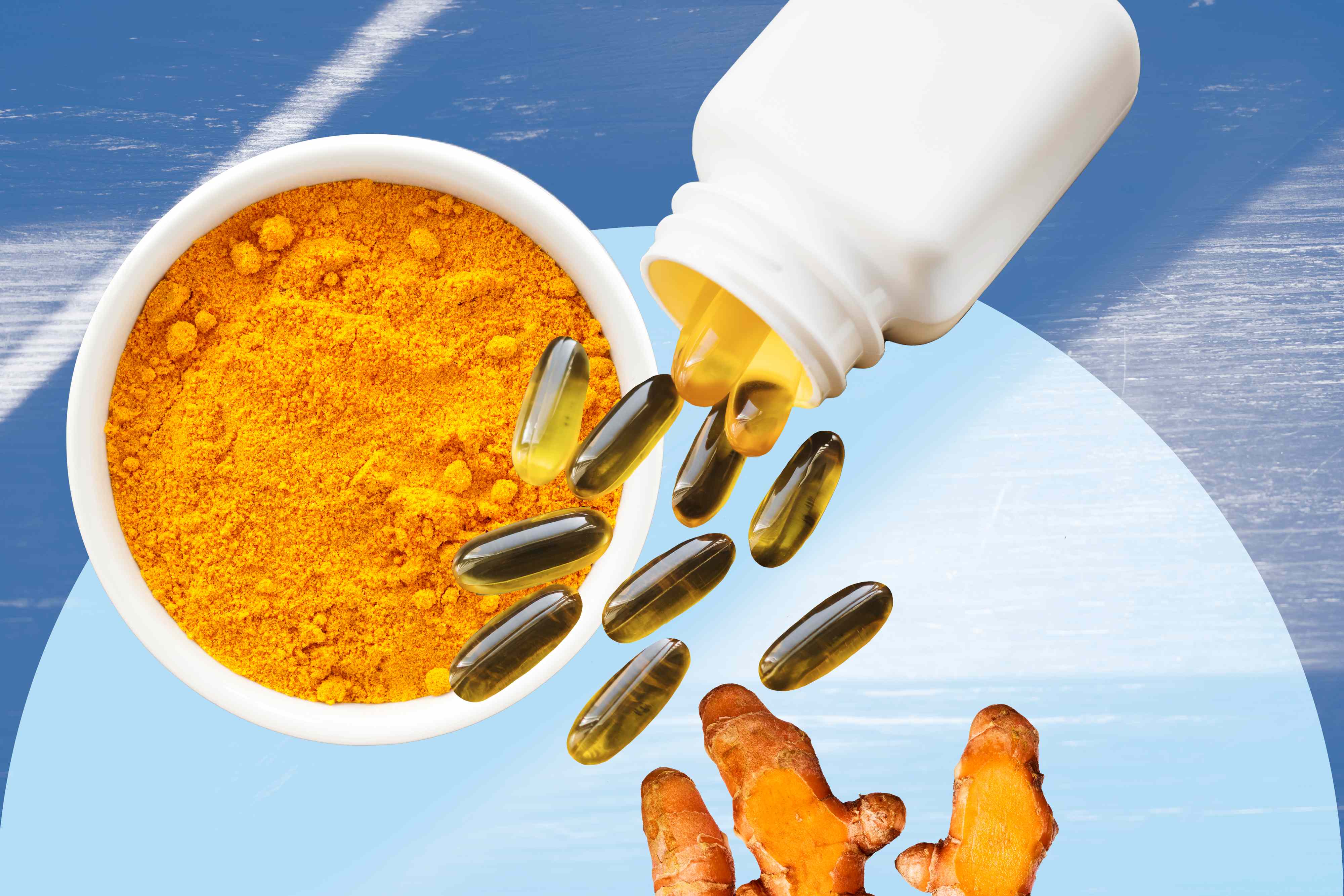 What happens to your body when you take turmeric and fish oil together