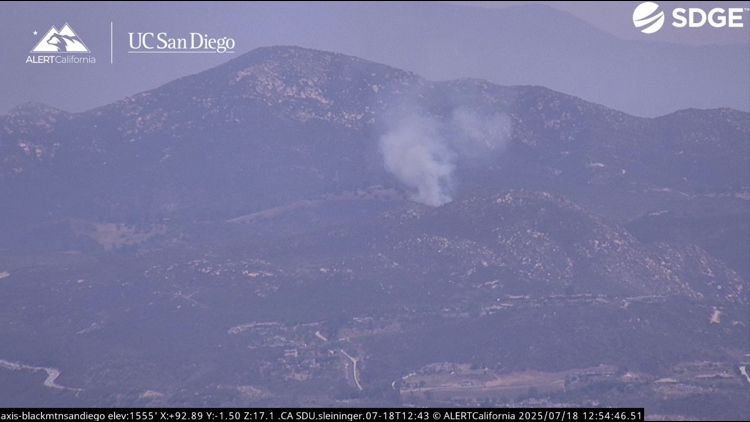 Multi-car collision, fire in Poway near SR-67 prompts road closure