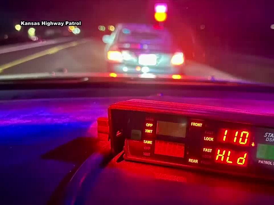 Speed feedback signs activated, law enforcement increased along Kansas ...