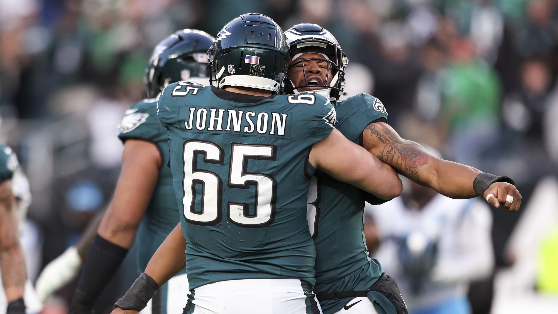Nolan Smith credits Lane Johnson for his big leap in Year 2 with the Eagles