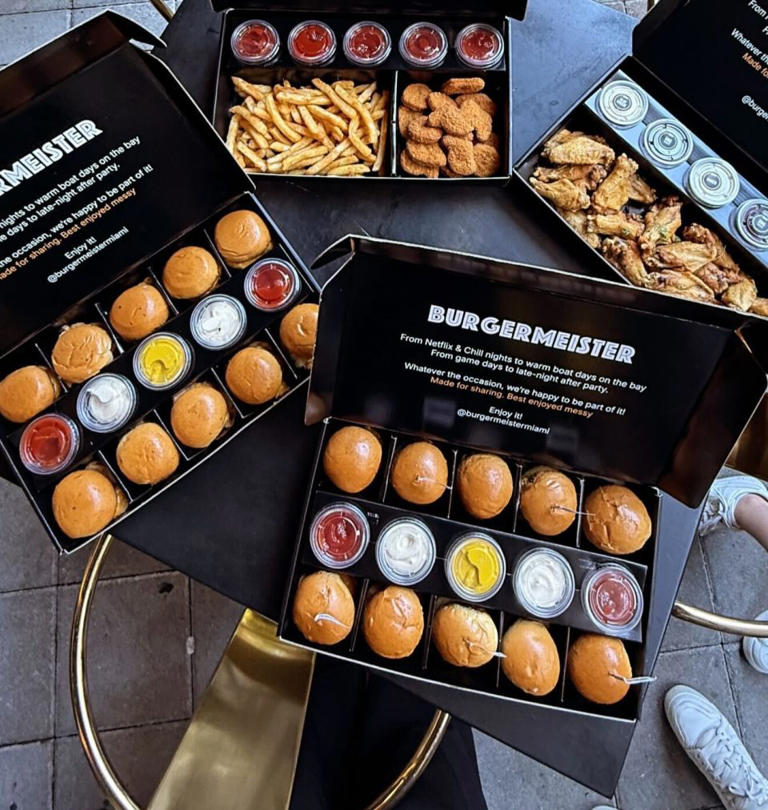BURGERMEISTER MIAMI HEATS UP SUMMER WITH MEISTER BOX PARTY CATERING AND ...
