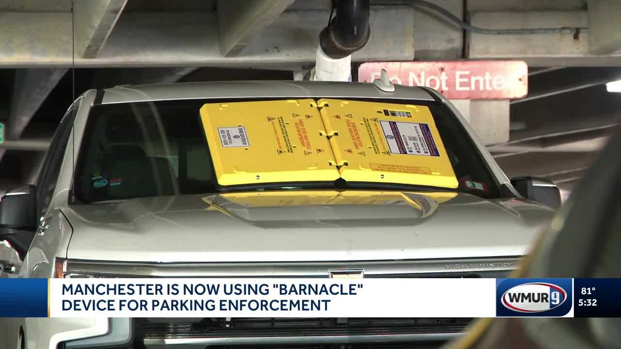 Manchester using new 'Barnacle' device for parking enforcement