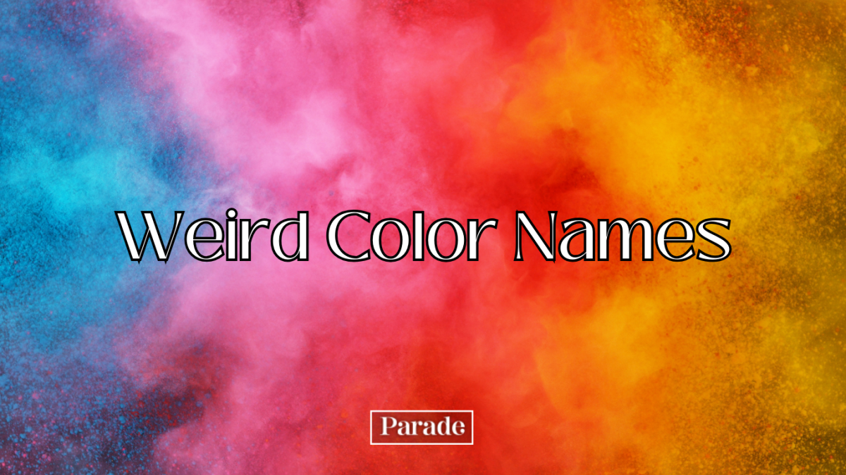 45 Weird Color Names You’ve Probably Never Heard Before