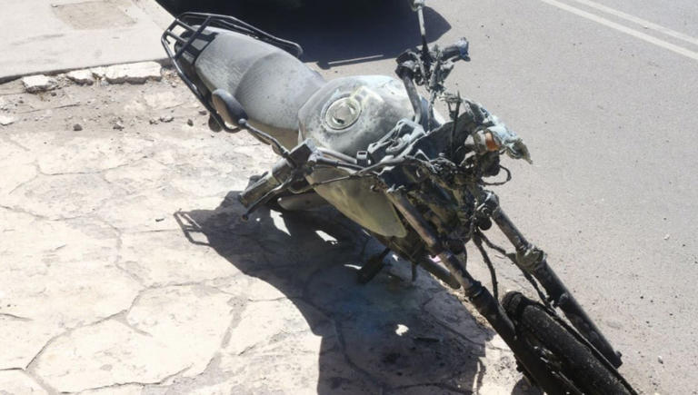 Motociclista resulta lesionado tras choque con camioneta que se pasó el ...