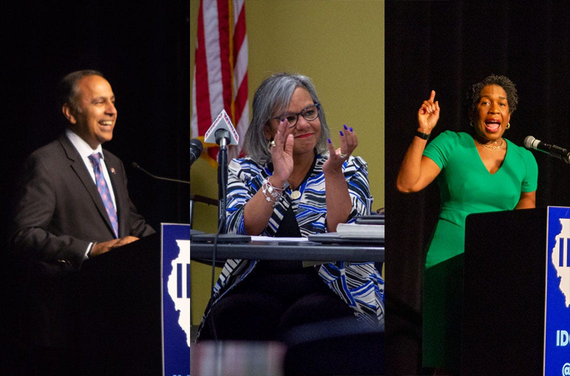 Who is contributing to Illinois’ U.S. Senate candidates?