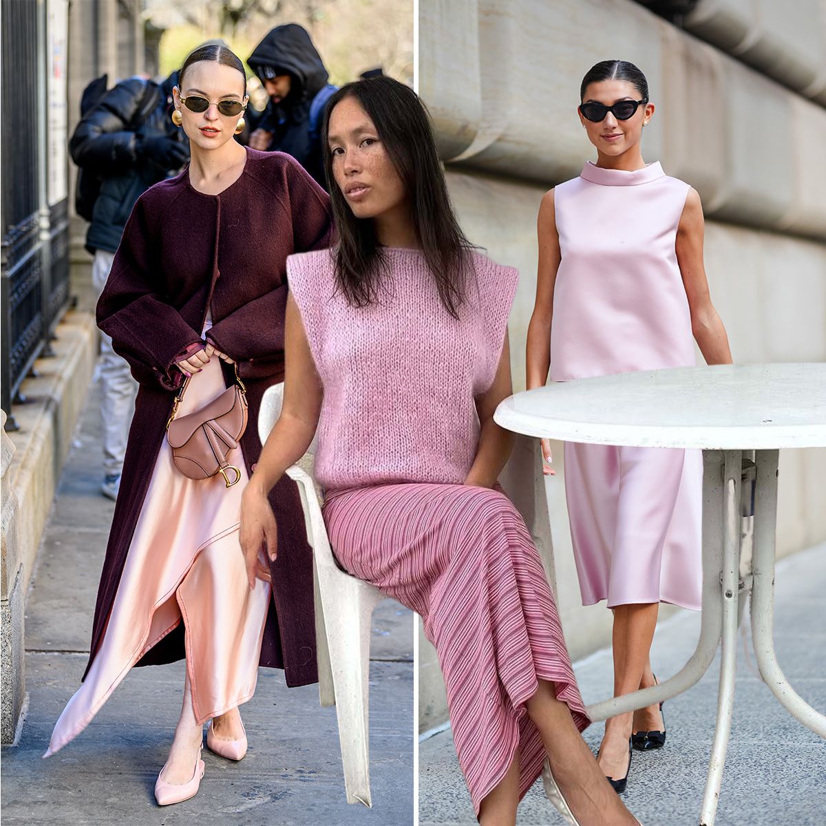 Here's How Fashion People Are Already Wearing 2025's Biggest Color Trend