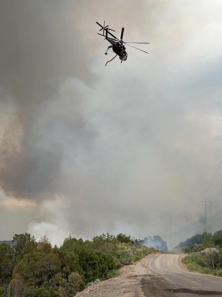 Evacuations remain for fire near I-70 in Garfield County as it grows to ...
