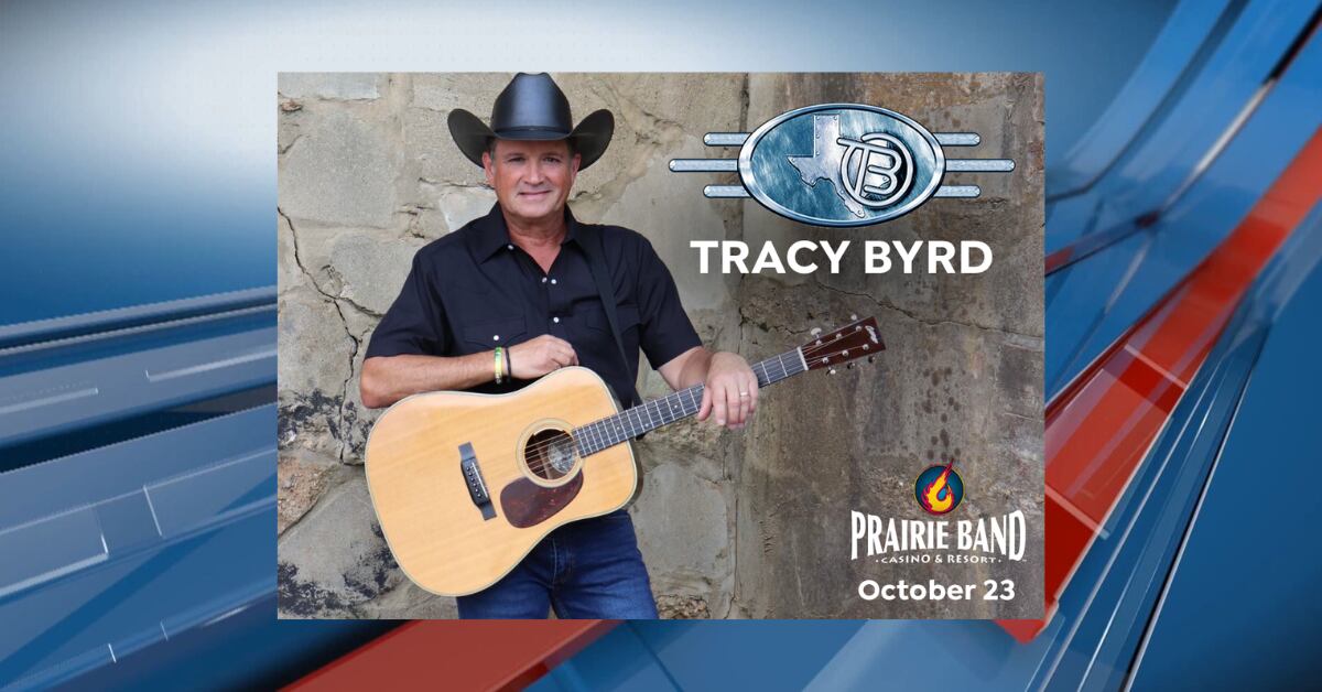 Tracy Byrd to perform at Prairie Band Casino & Resort this October