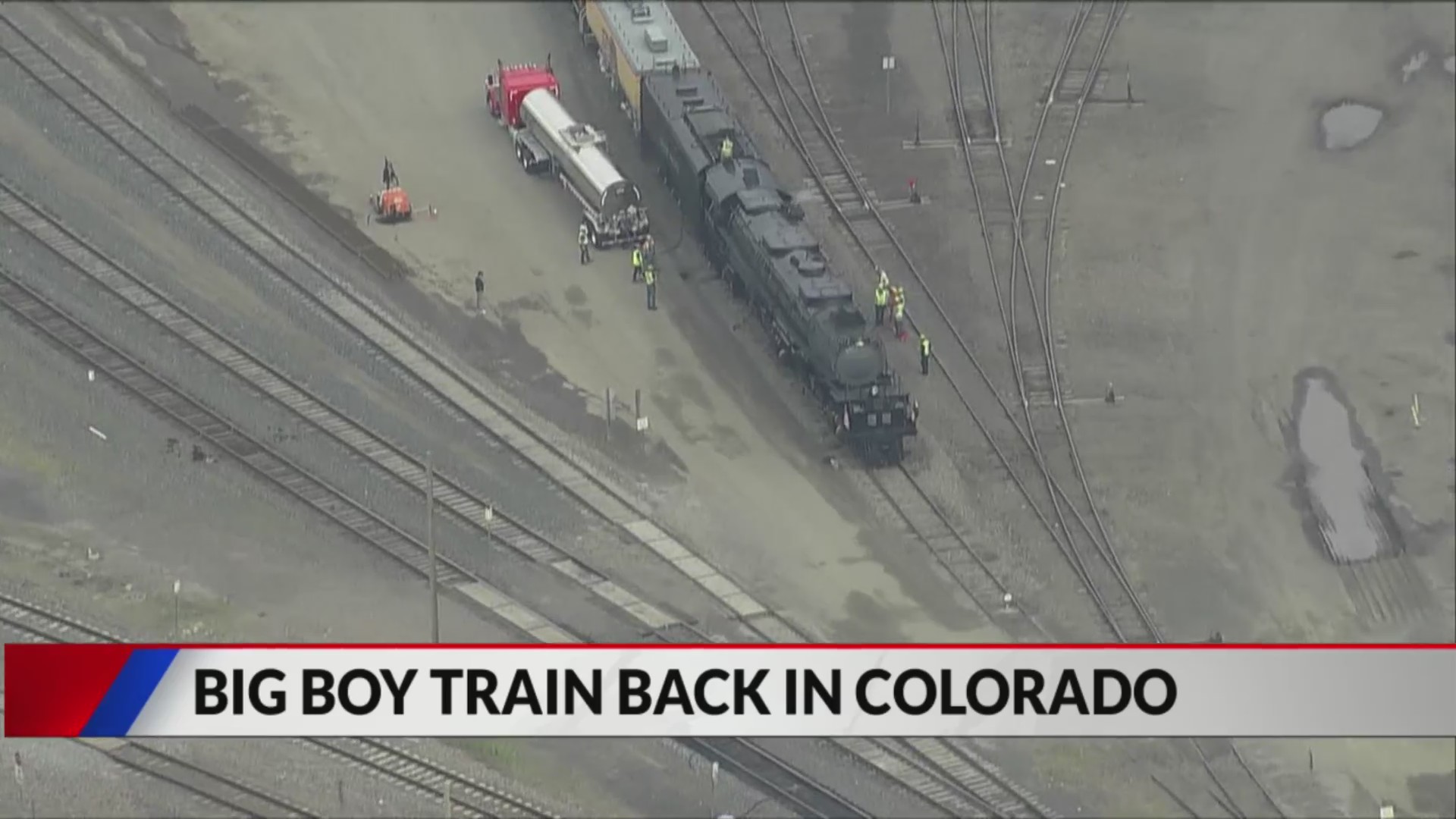 ‘Big Boy’, the 1.2M pound locomotive, stops in Colorado this weekend