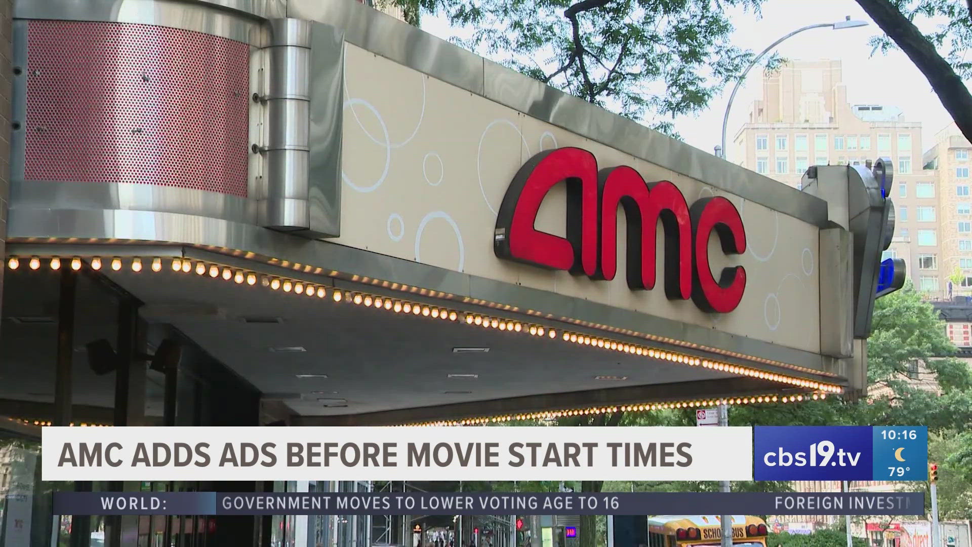 AMC adds even more advertisements before movie start times