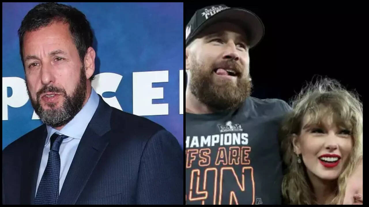 Adam Sandler appreciates Taylor Swift and Travis Kelce for being ...