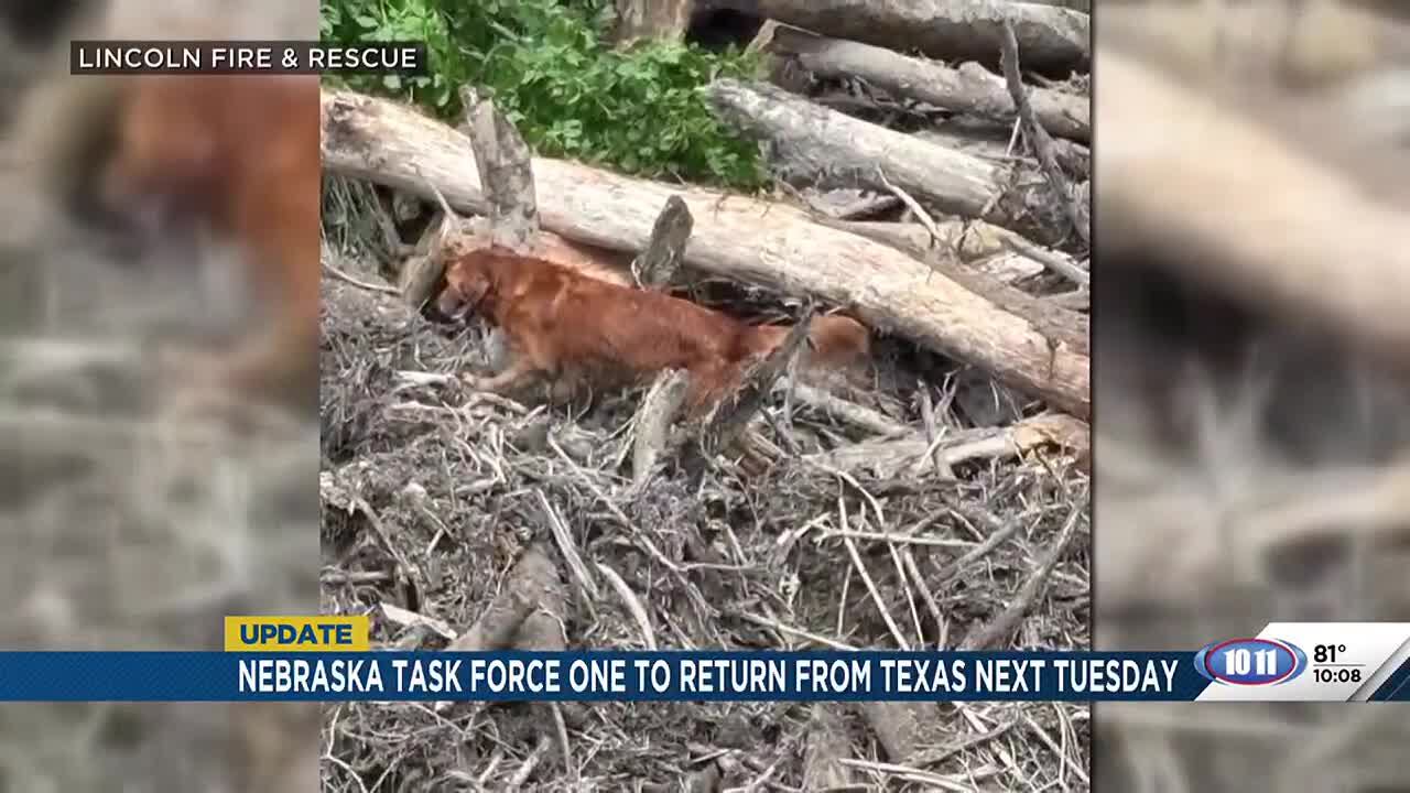 Nebraska Task Force One to return from Texas on Tuesday