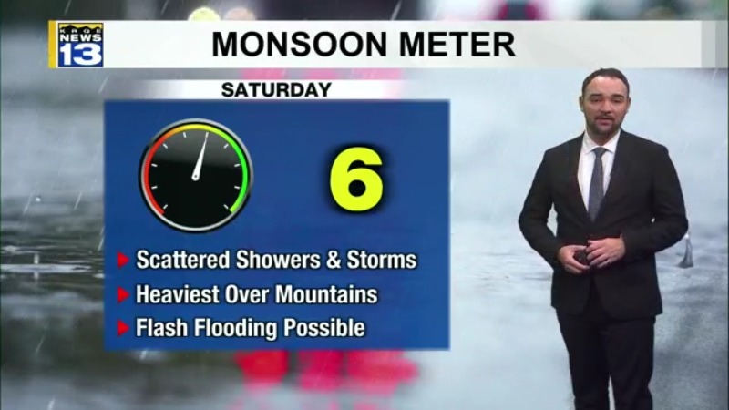 Moisture sticks around into the weekend