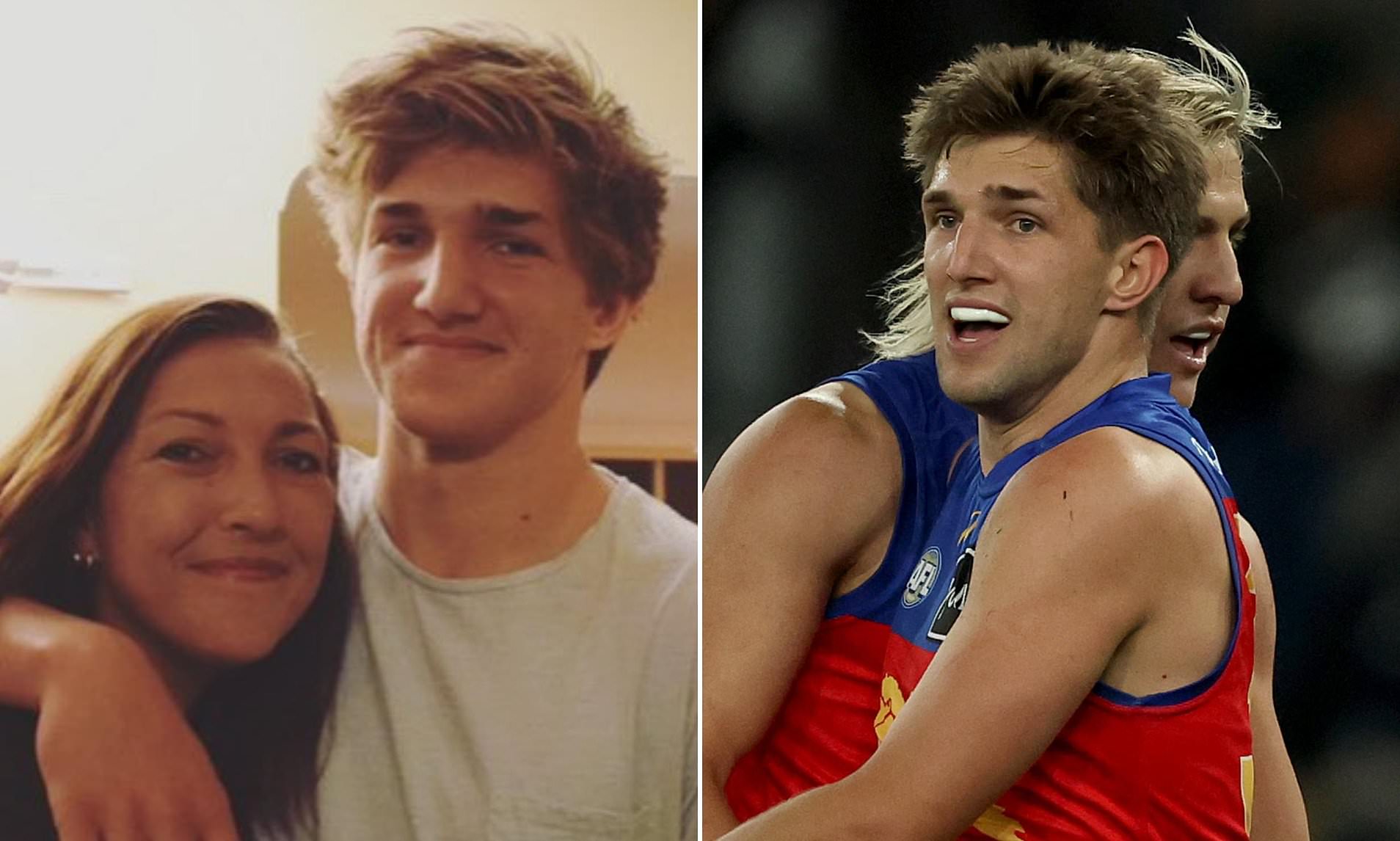 Brisbane Lions star Zac Bailey rushes home after serious family health ...