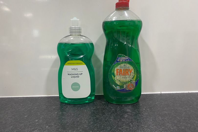 I tried supermarket washing up liquids from Aldi, Lidl and M&S to see ...