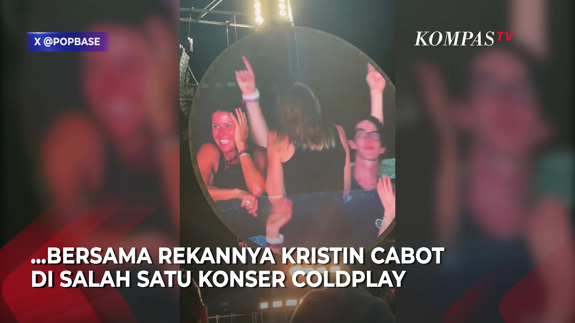 Reaksi Netizen usai Andy Byron Viral di Konser Coldplay