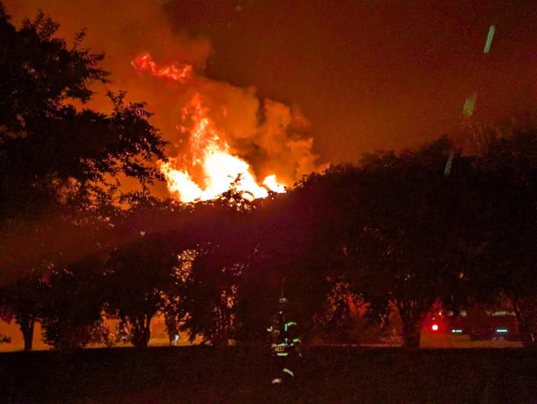 Lightning causes fire to home in Suffolk