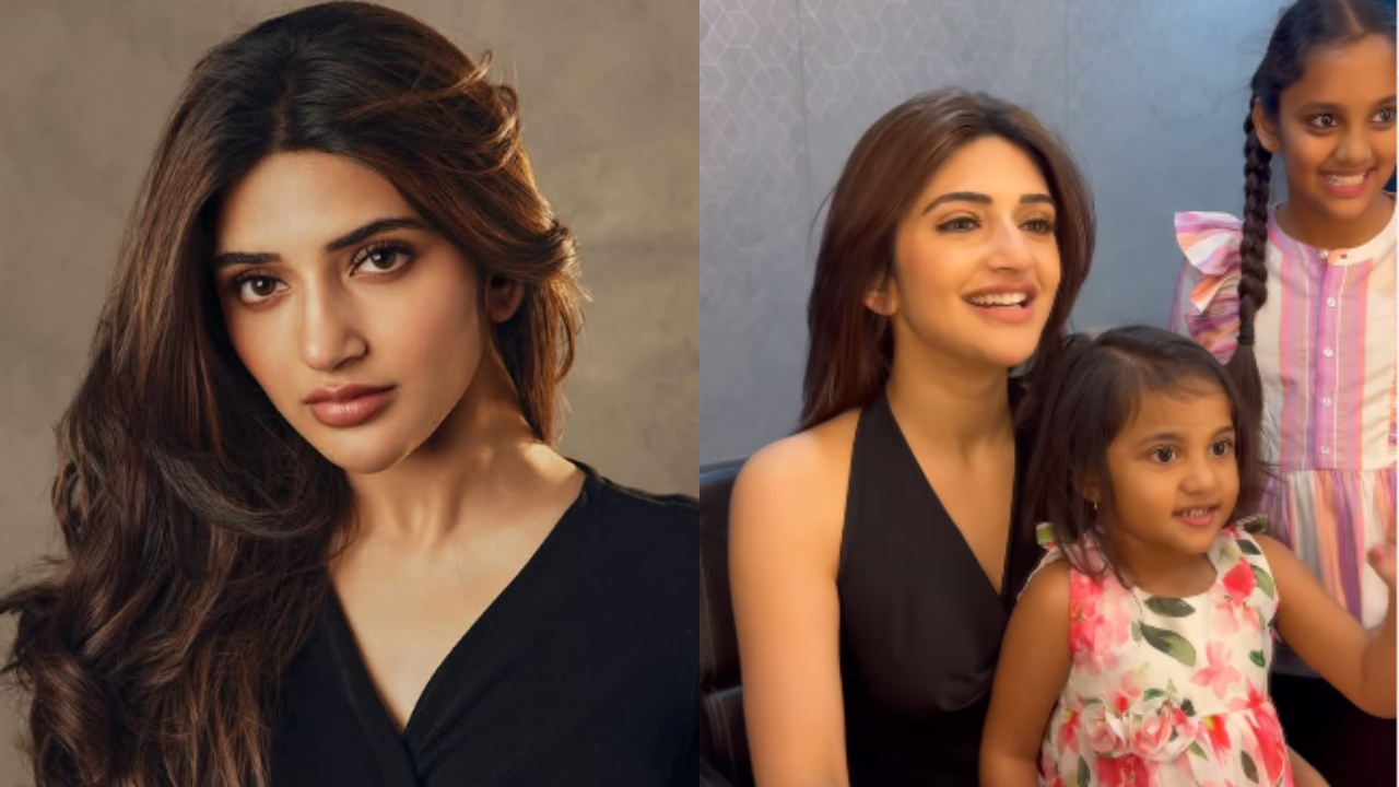 'Kissak' kisses: When Sreeleela danced with a little girl fan in her ...