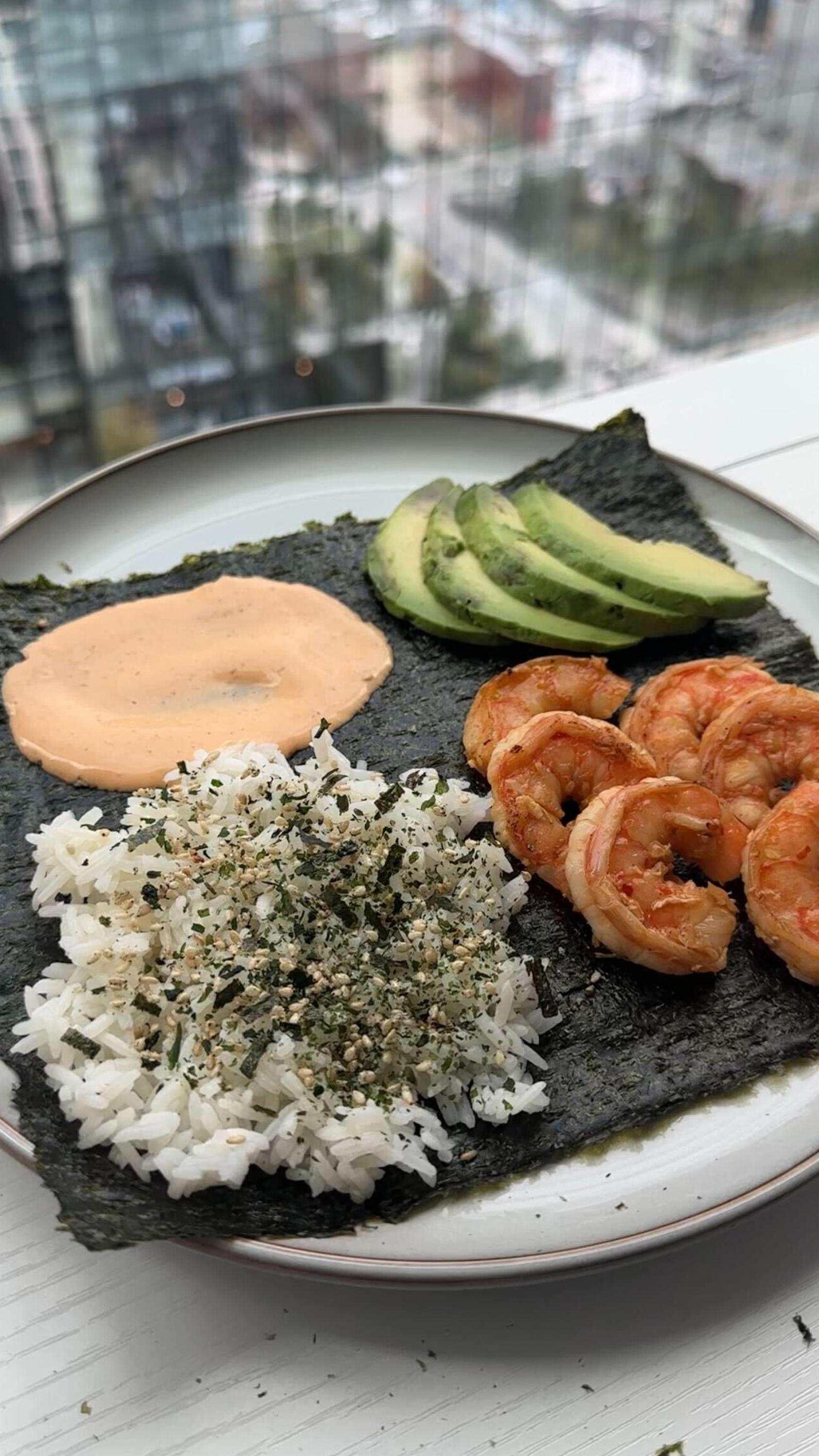 Seaweed Wrap Sandwich