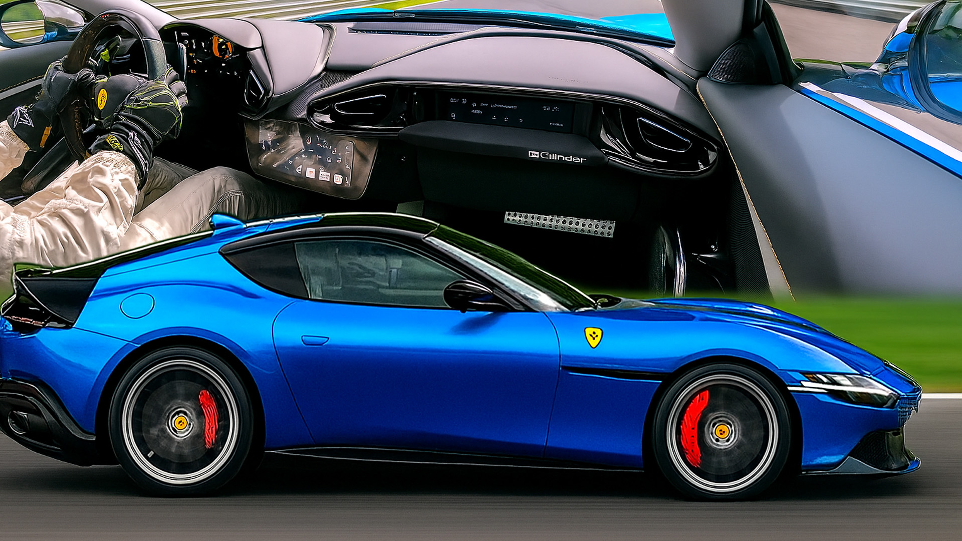 Ferrari 12Cilindri – 300 km/h naplno onboard na okruhu Monza, V12 ...