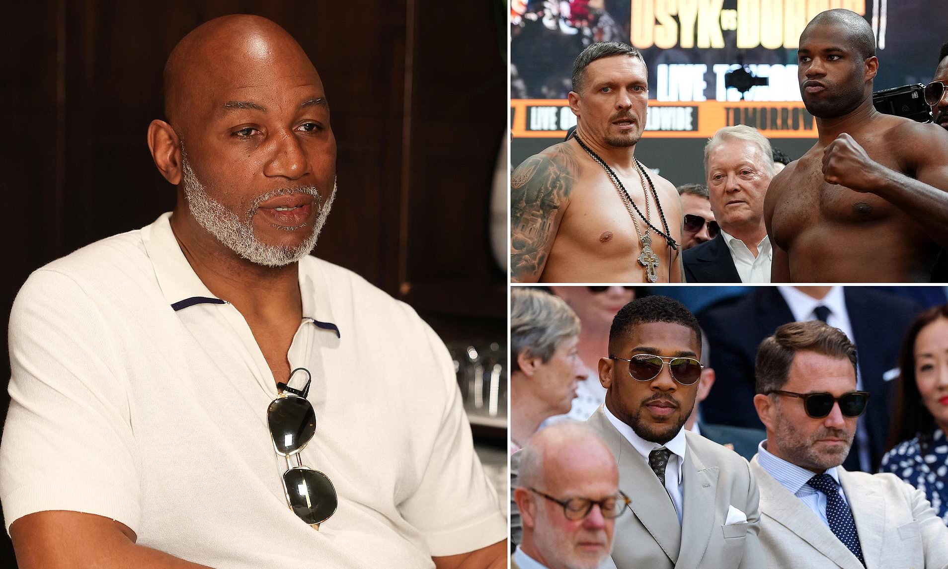 Lennox Lewis reveals how Daniel Dubois can beat Oleksandr Usyk and questions AJ's absence