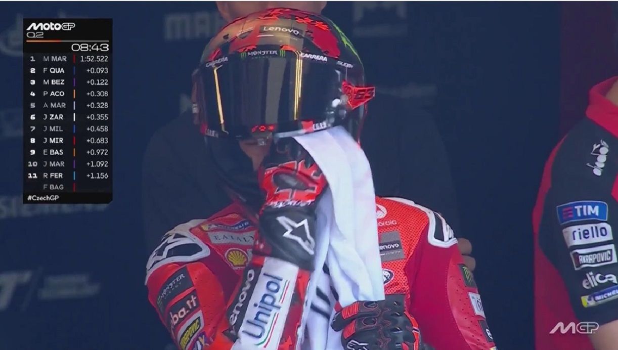 MotoGP Hungaria 2025 - Diggia Prihatin Lihat Bagnaia Merana Pakai Motor ...