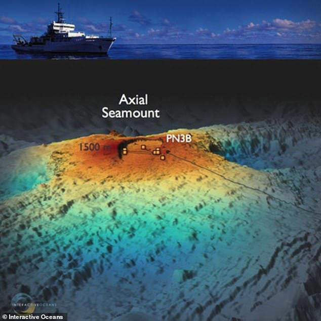 Warning as underwater volcano off US West Coast is rocked by 300 ...