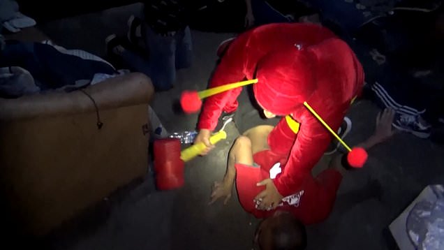 Peruvian cop dressed as Mexican superhero busts drug gang