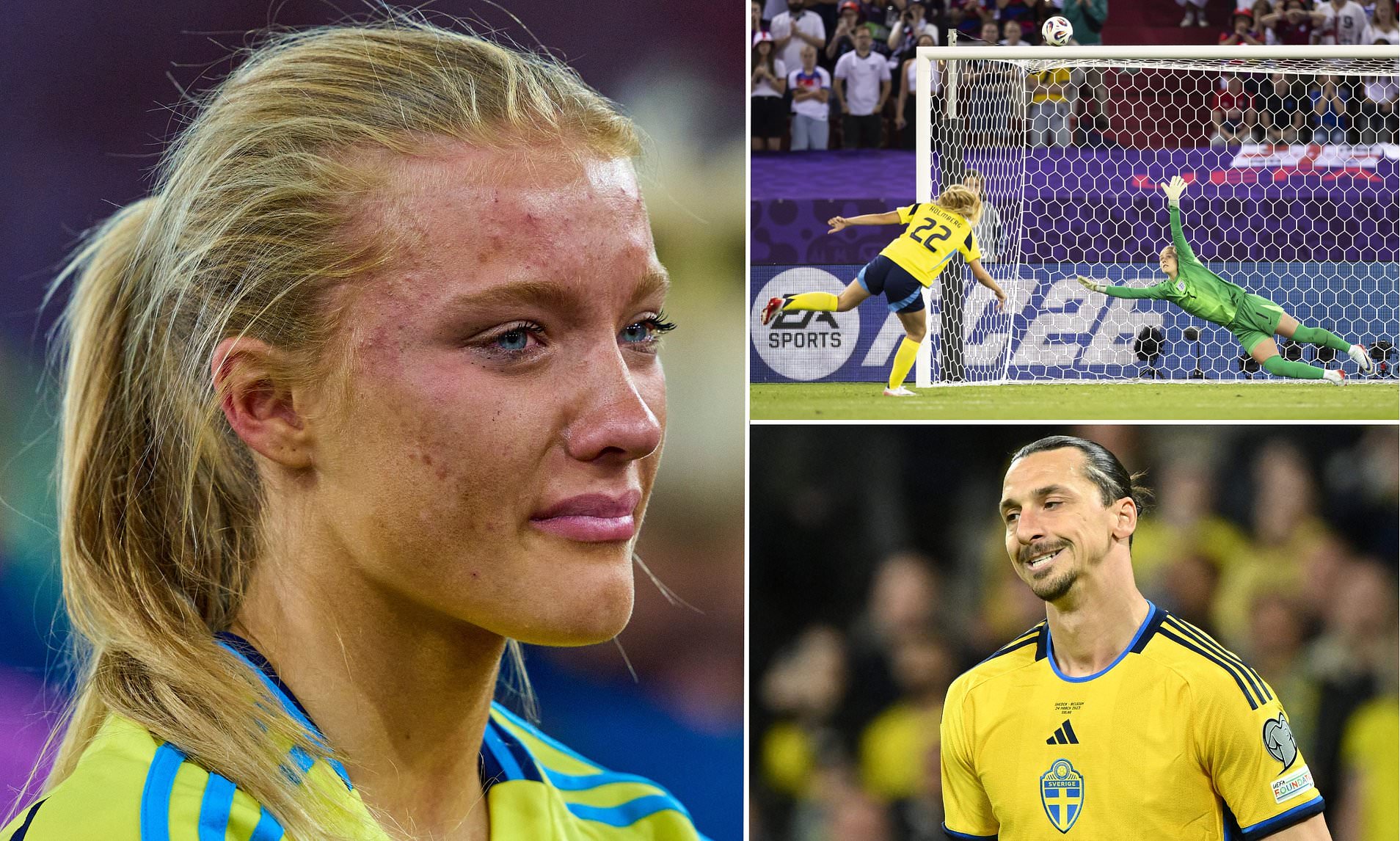 Zlatan Ibrahimovic sends message to Sweden's Smilla Holmberg after her ...