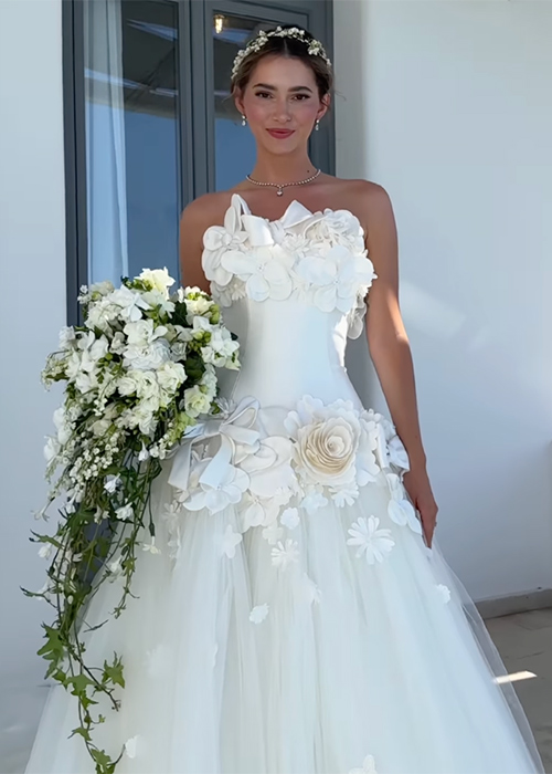 PICS: Madeleine White's viral big day was a masterclass in influencer ...