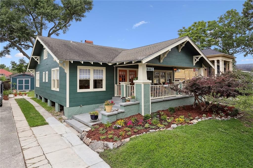 Restored 1920 Cottage in New Orleans With Terraced Yard & Classic ...
