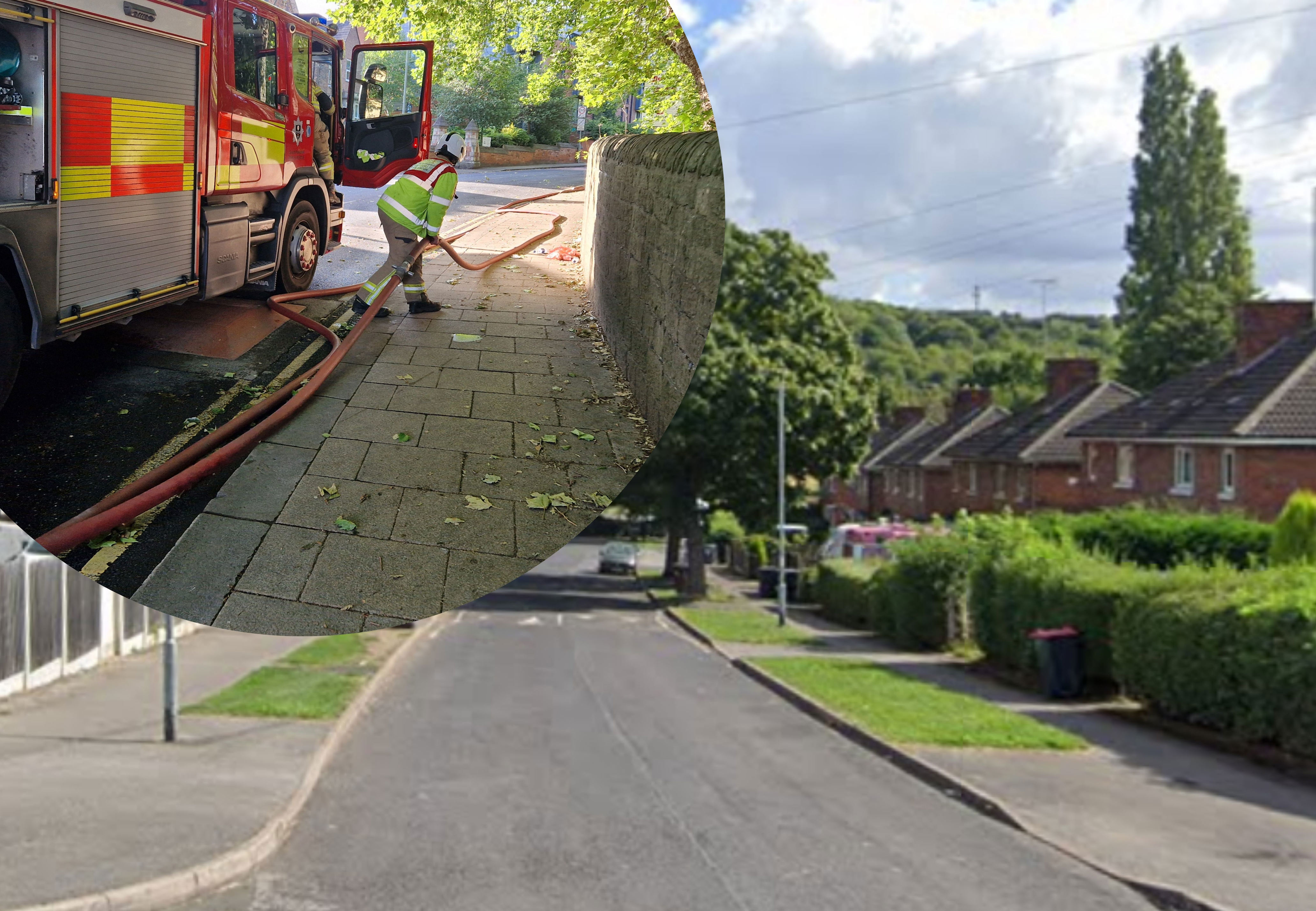 Tennyson Road: Six properties evacuated following Rotherham house fire ...