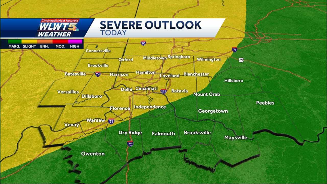 Tracking severe threat | Strong to severe storms possible this weekend