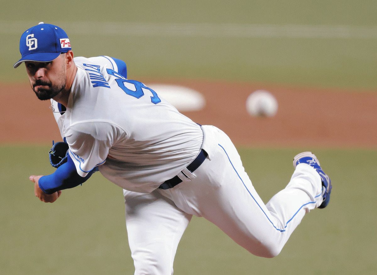 中日・マラー、鬼門突破 総失点の半数近くを占める初回、DeNA打線を三者凡退に ネット「板山ナイス」「これはノってる！！」