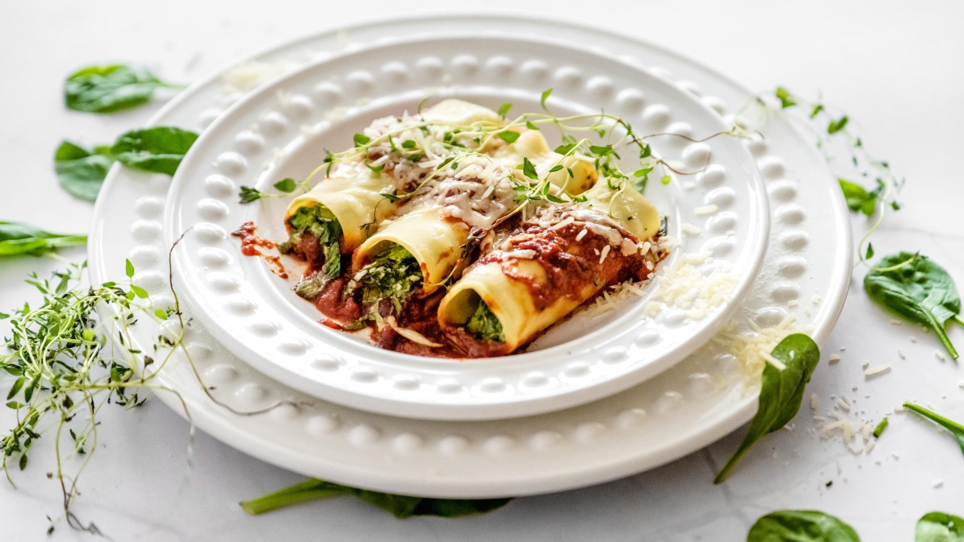 Canelones Fríos Sin Bechamel Y Altos En Proteínas Una Receta