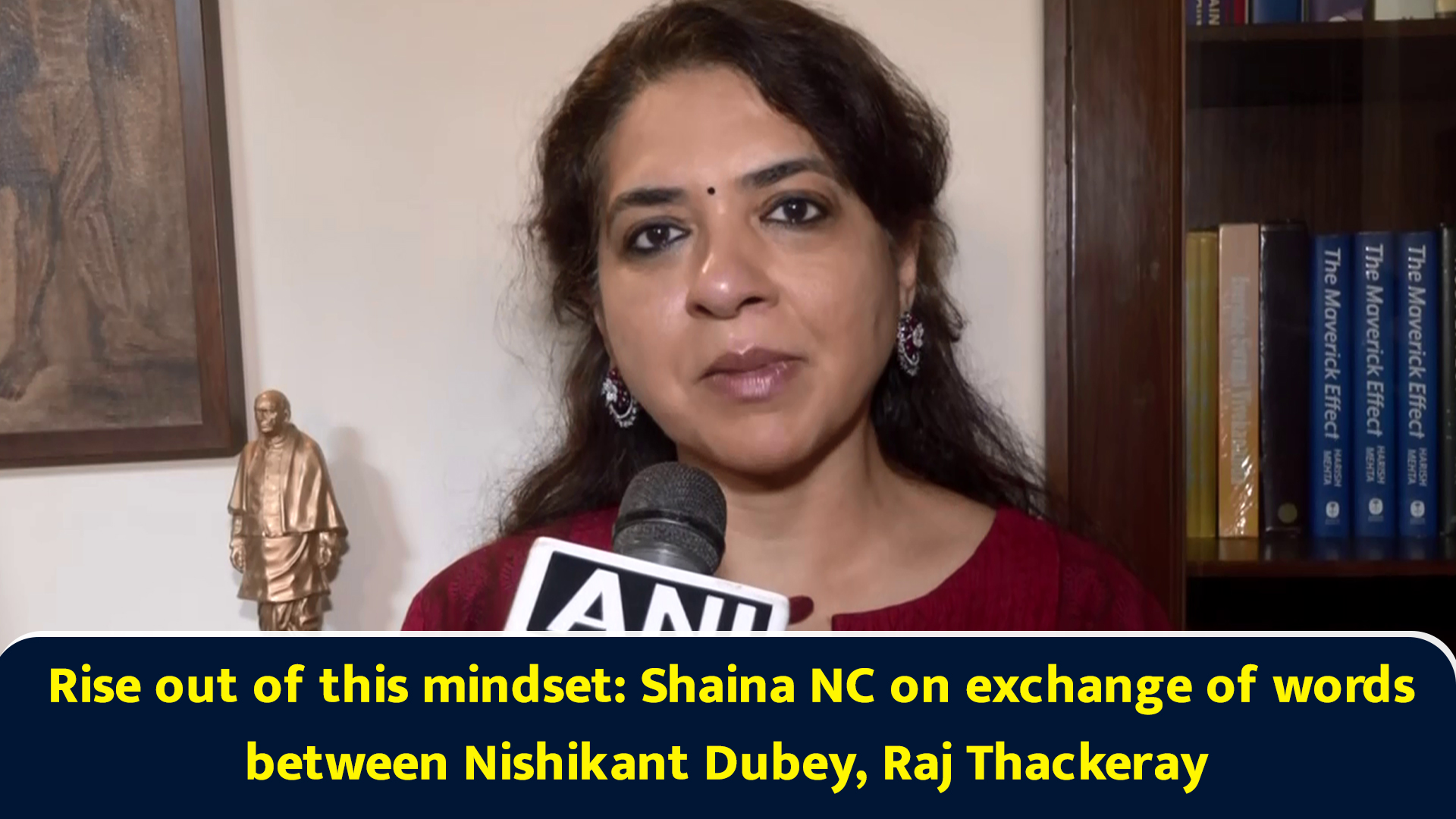 Rise out of this mindset: Shaina NC on exchange of words between Nishikant Dubey, Raj Thackeray