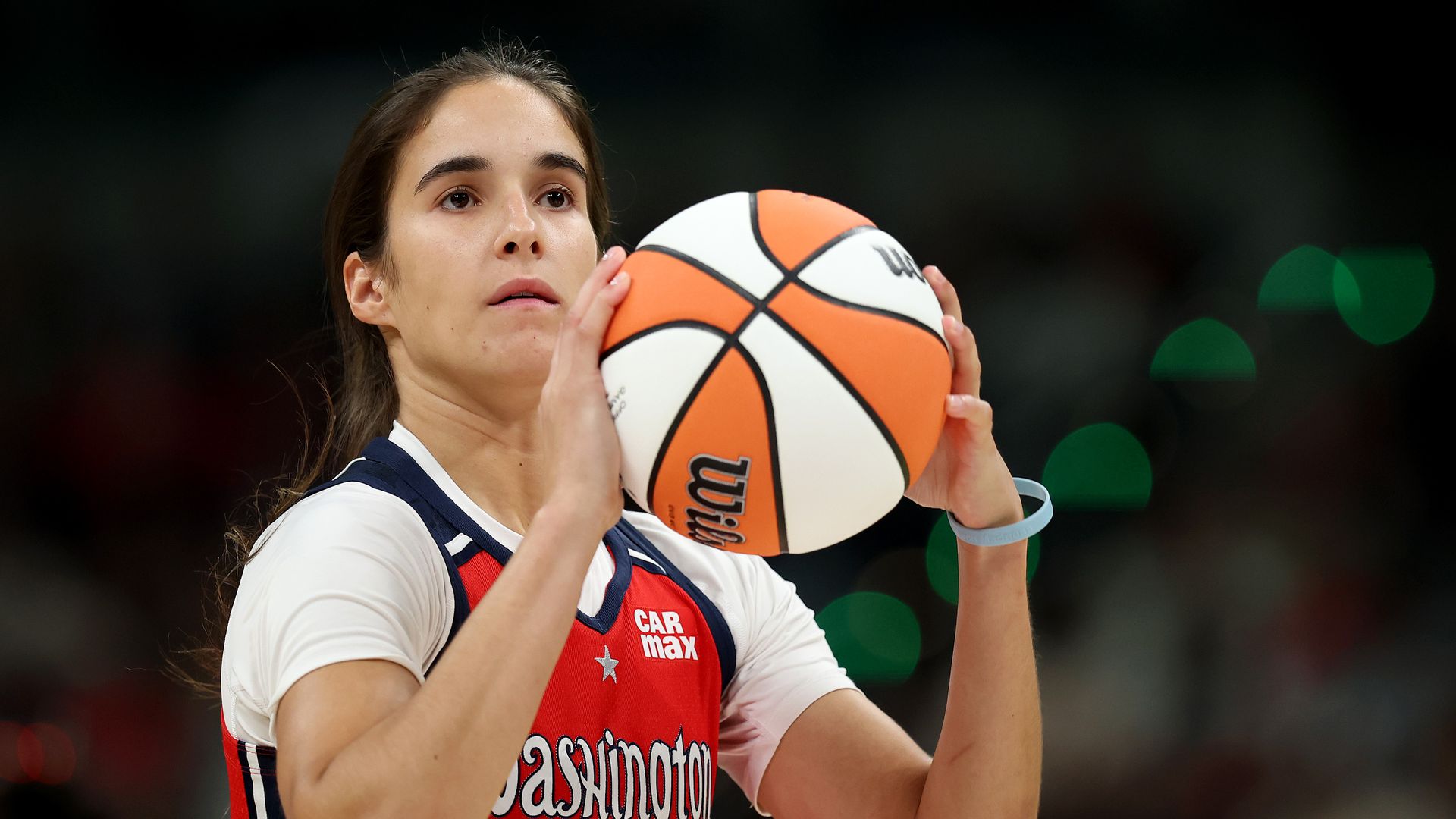 Citron participates in WNBA 3 pt contest