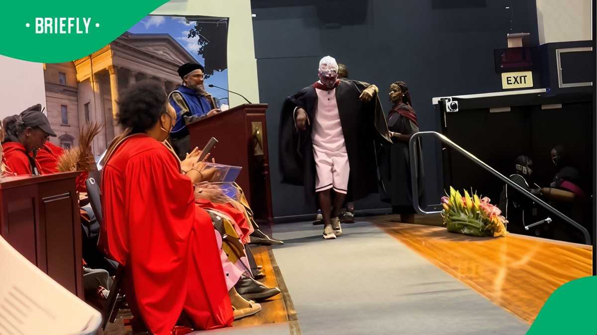 Wits graduate from Soweto represents kasi at formal ceremony for 2nd ...