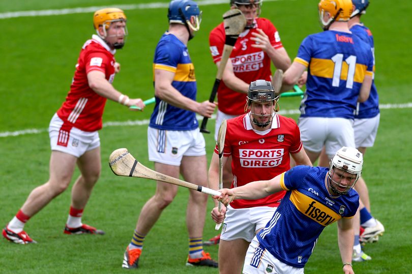 What time and TV channel is Cork v Tipperary on today in the All-Ireland Hurling final