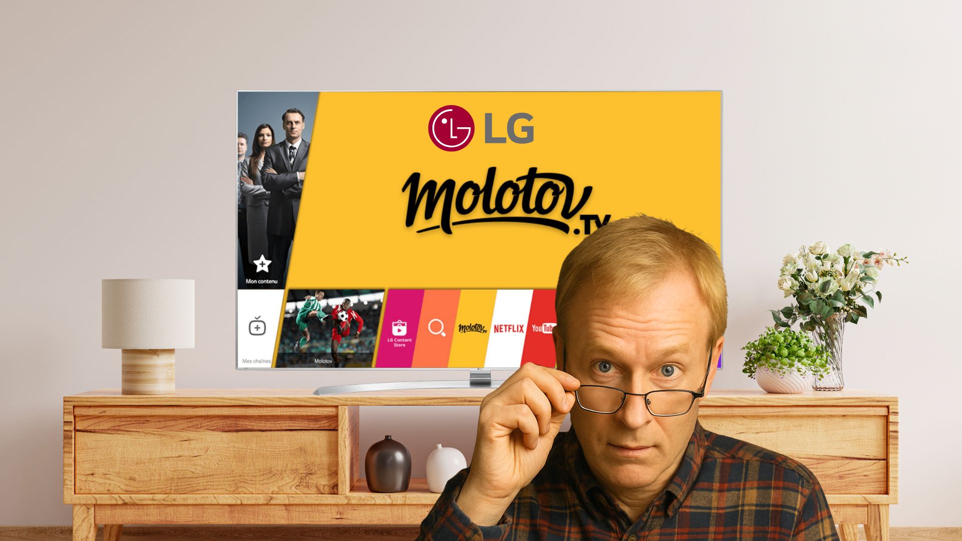 LG met Molotov à l’honneur sur ses Smart TV : un signal fort envoyé à ...