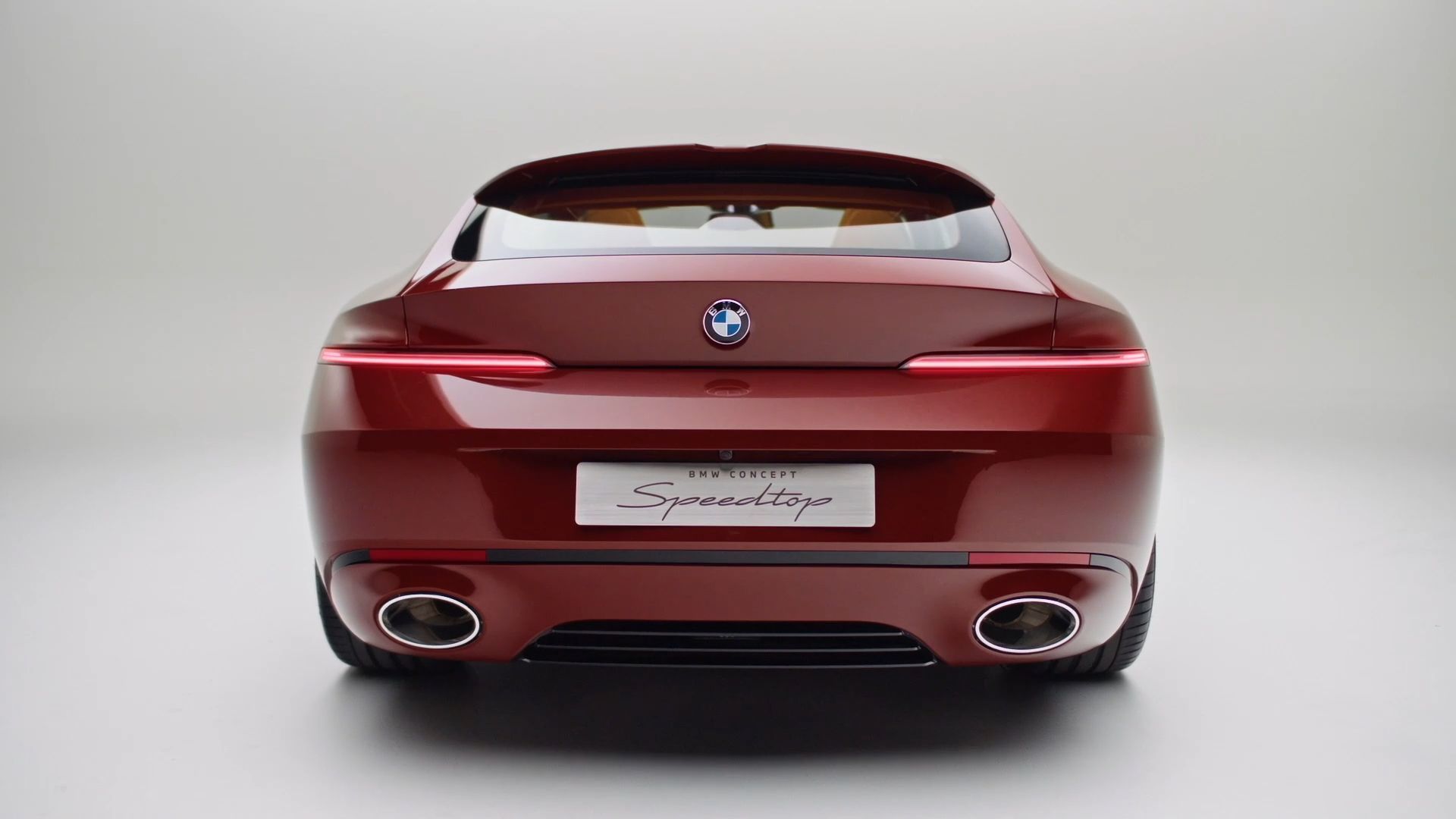 Das BMW Concept Speedtop - Einzigartiges Profil, dynamische Proportionen