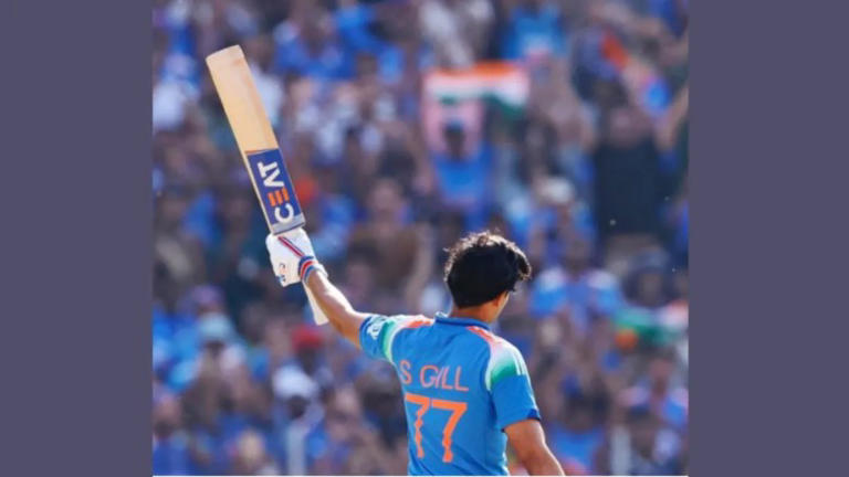 Shubman Gill Jersey Number – What’s The Story Behind 77?