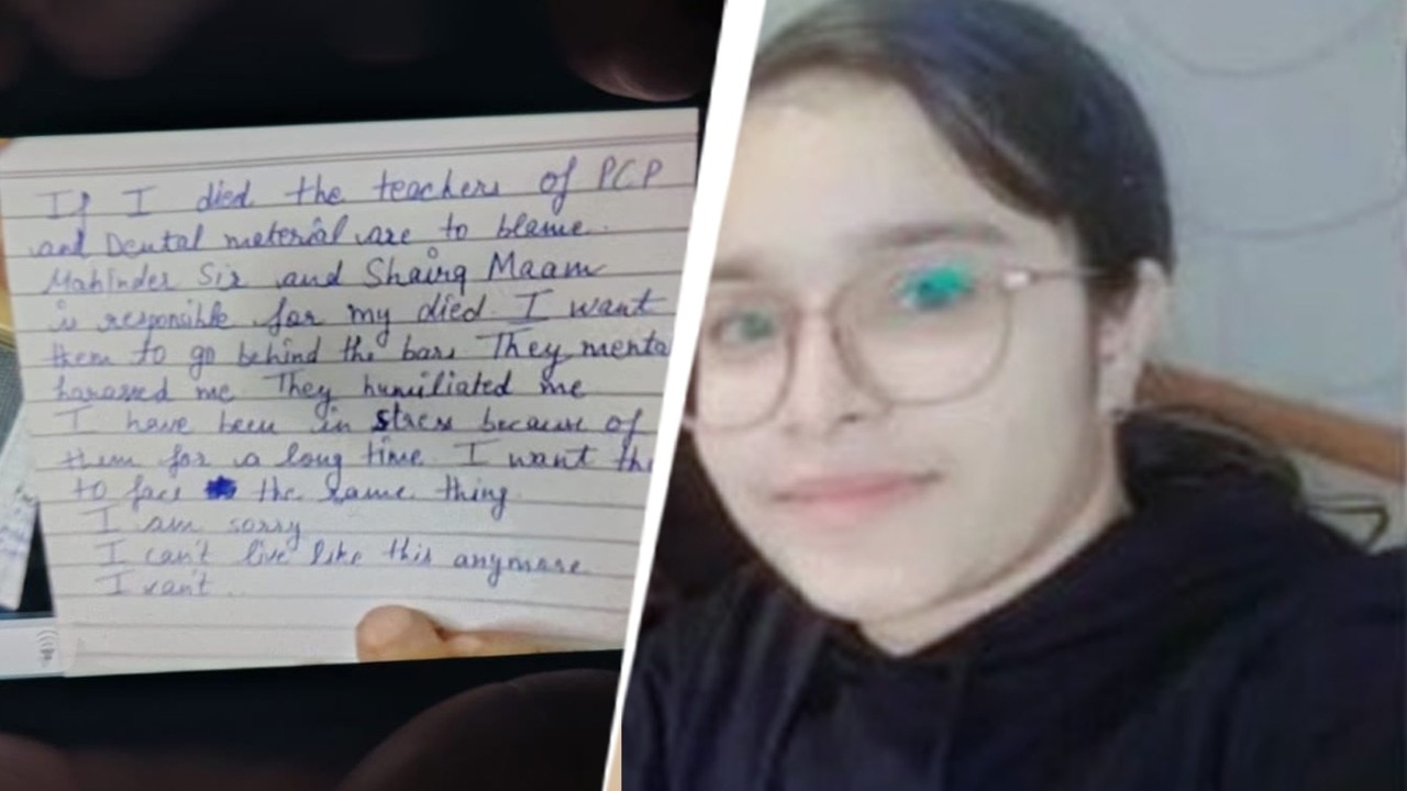 Can't live like this: Noida student dies by suicide, blames harassment ...