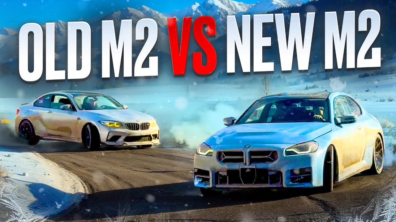 BMW M2 F87 vs G87 Mountain Test | Battle of Generations Comparison