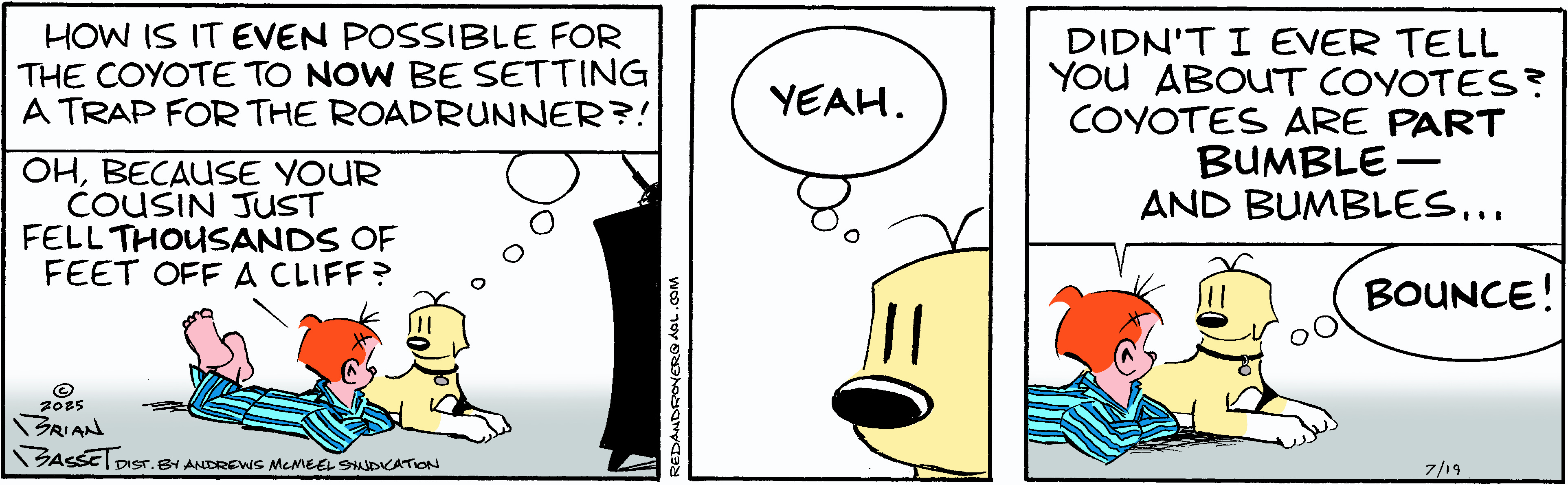 Red and Rover by Brian Basset