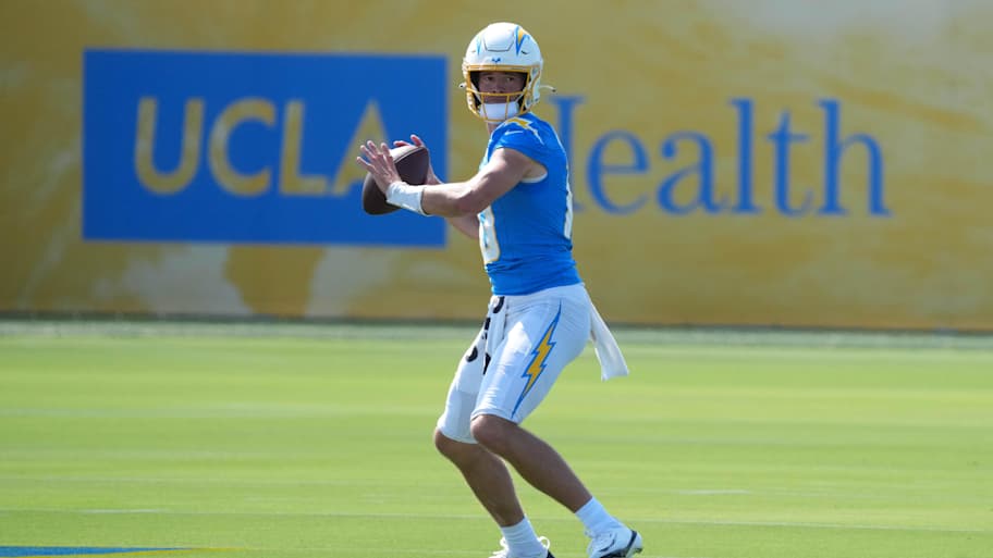 Chargers QB Justin Herbert's first training camp bomb TD went to ...
