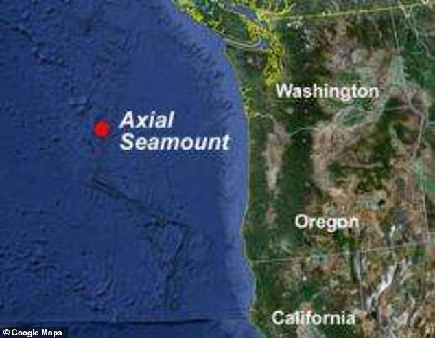 Warning as underwater volcano off US West Coast is rocked by 300 ...