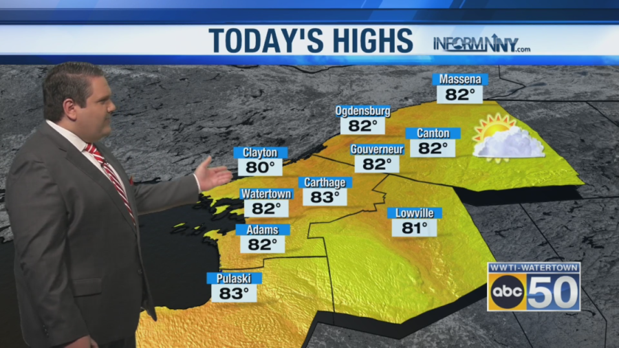North Country Weather: Saturday, July 19, 2025