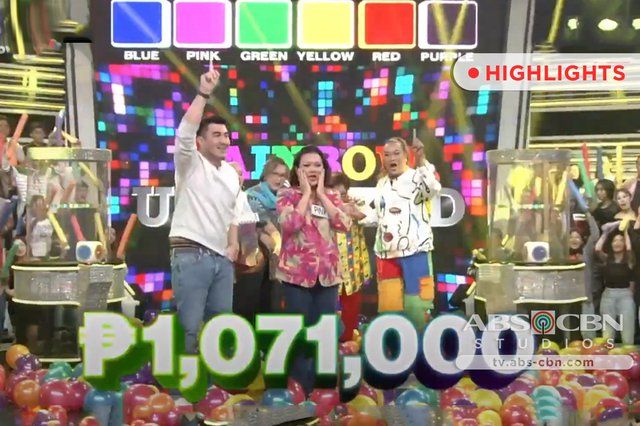 OPM Icon Pinky Marquez wins P1 Million jackpot prize on Rainbow Rumble
