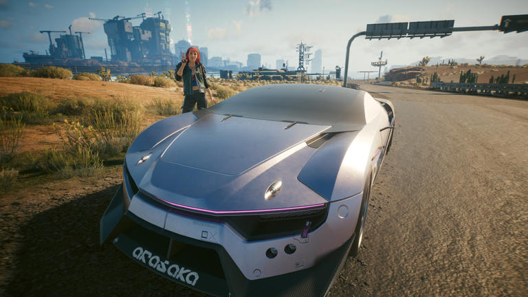 Cyberpunk 2077's 2.3 update just added the best car in the entire RPG ...